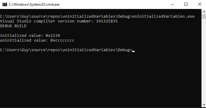 What Value Is Stored In Uninitialized Variables Mavlevin
