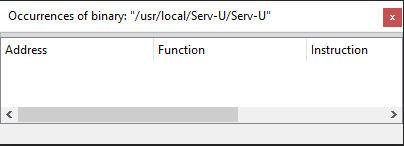 Serv-U CVE-2019-12181 Patch Analysis | mavlevin